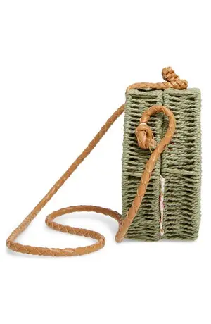 MALI + LILI Lexi Woven Crossbody Bag