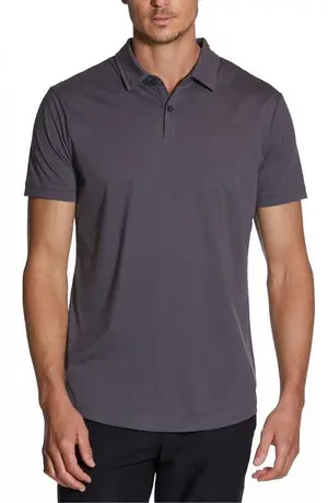 CUTS Trim Fit Cotton Blend Polo Cast Iron