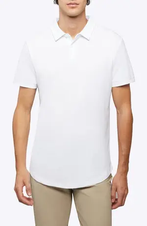 Cuts Spread Collar Polos For Men
