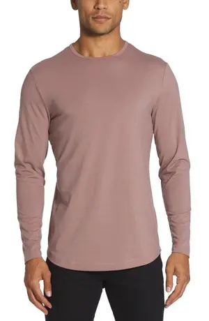 CUTS Ao Curved Hem Long Sleeve T-shirt Mountain Mist