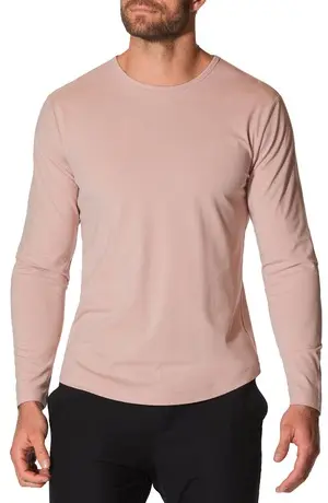CUTS Ao Curved Hem Long Sleeve T-shirt Twilight