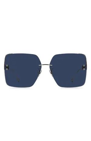 Isabel Marant Isabel Marant Square Sunglasses Ruthenium / Blue