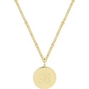 BROOK & YORK Brook And York Lizzie Initial Pendant Necklace