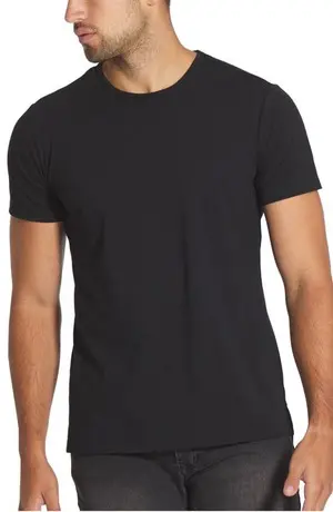 CUTS Ao Split Hem T-shirt Black