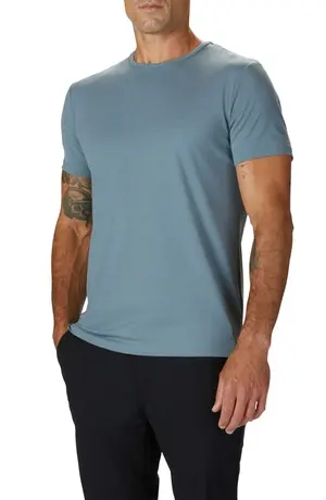 CUTS Ao Split Hem T-shirt Breeze