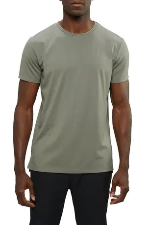 CUTS Ao Split Hem T-shirt Carbon