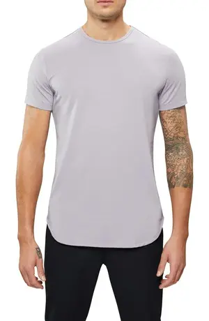 CUTS Ao Split Hem T-shirt Dust