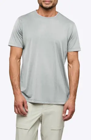 CUTS Ao Split Hem T-shirt Metal