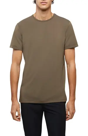 CUTS Ao Split Hem T-shirt Shadow