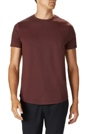 CUTS Ao Curve Hem Cotton Blend T-shirt Port