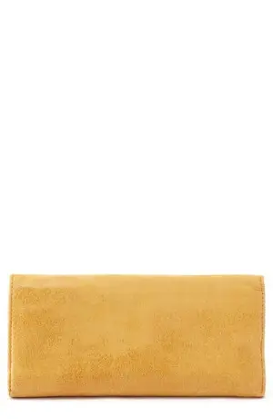 Hobo Rachel Leather Frame Wallet Honeycomb