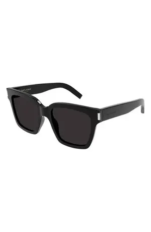 Saint Laurent 54mm Cat Eye Sunglasses Black