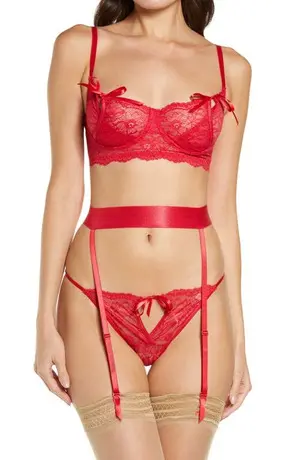 COQUETTE Underwire Bra Red