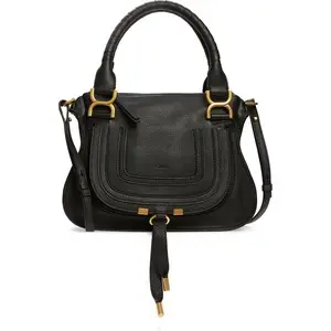 Chloe Black Leather Satchels