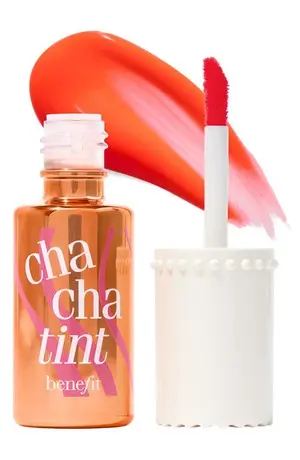 BENEFIT COSMETICS Liquid Lip Blush & Cheek Tint - Chachatint/mango
