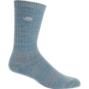 UGG UGG(r) Trey Ribbed Crew Socks Honor Blue