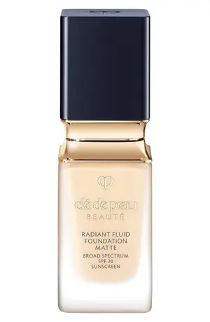CLE DE PEAU BEAUTE Beauté Radiant Fluid Matte Foundation Spf 20 - I10 - Very Light Ivory