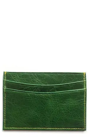 M-Clip® Rfid Leather Card Case Green