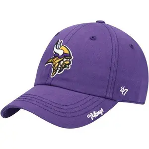 '47 Minnesota Vikings Miata Clean Up Adjustable Hat - Purple