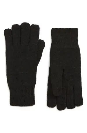 Barbour Carlton Stretch Wool Gloves Black