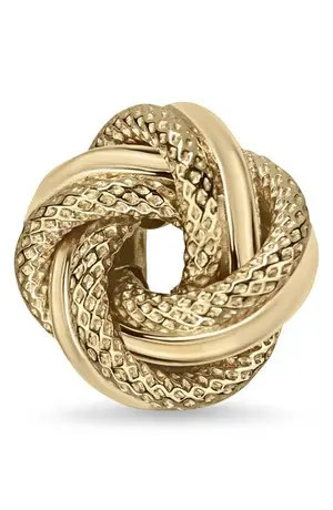 Bony Levy 14k Gold Knot Stud Earrings - Yellow