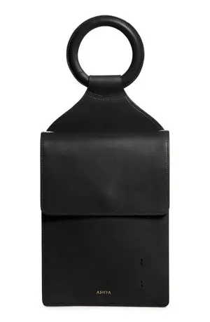 ASHYA Shema Leather Slingback Bag