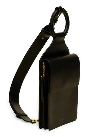 ASHYA Shema Leather Slingback Bag