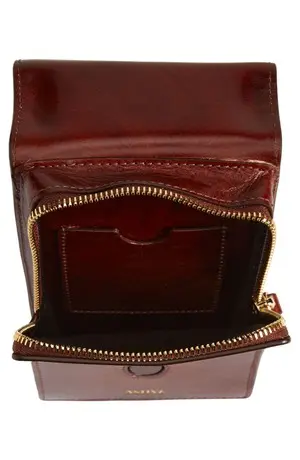 ASHYA Heritage Checker Bolo Crossbody Bag