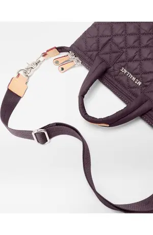 Mz Wallace Micro Sutton Tote - Raisin