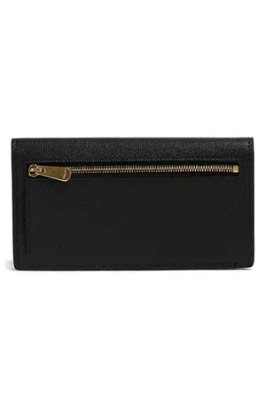 FERRAGAMO Gancini Continental Wallet - Nero