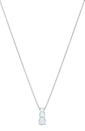SWAROVSKI Swarovski Stilla Pendant Necklace Clear/ Silver