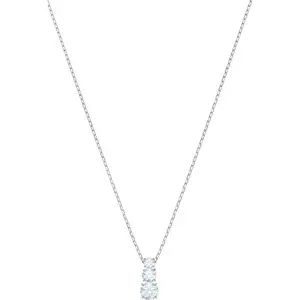 SWAROVSKI Stilla Pendant Necklace - Silver/clear Crystal