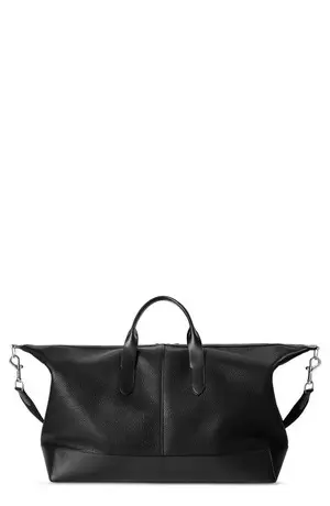 Shinola Shinola Canfield Classic Leather Duffle Bag One-color