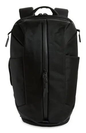 AER Water Resistant Nylon Duffle Backpack - Black