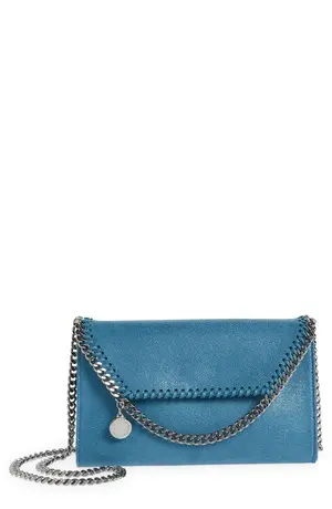 Stella McCartney Stella McCartney Mini Falabella Crossbody Bag Peacock