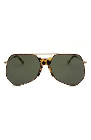 Grey Ant Goste 58mm Aviator Sunglasses