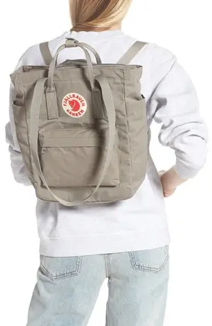 Fjallraven Kånken Tote Backpack - Fog