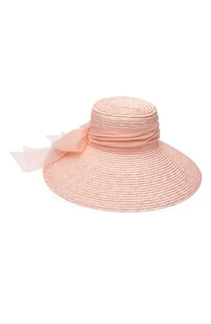 Eugenia Kim Mirabel UPF 50+ Straw Hat Pink