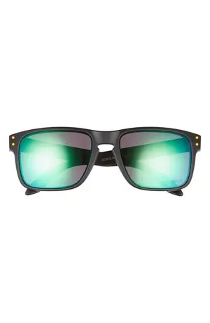 Oakley Oakley Holbrook Sunglasses Black Green