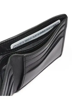 Tumi Alpha Double Billfold Nylon Wallet - Black