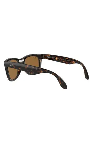 Ray-ban Wayfarer Folding Sunglasses - Light Havana