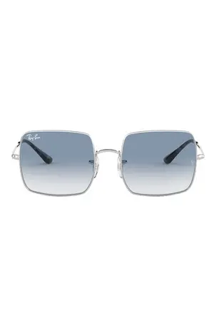 Ray-ban Ray-Ban Wayfarer Folding Sunglasses Silver/ Blue Gradient