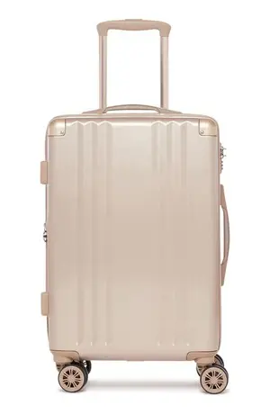 CALPAK Ambeur 22-inch Rolling Carry-on Suitcase - Gold