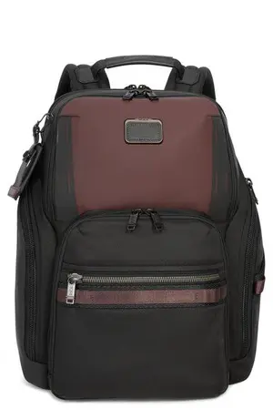 Tumi Nylon Backpack Oxblood