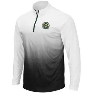 COLOSSEUM Colorado State Rams Magic Team Logo Quarter-zip Jacket