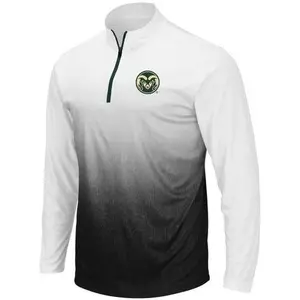 COLOSSEUM Colorado State Rams Magic Team Logo Quarter-zip Jacket