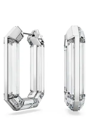 SWAROVSKI Swarovski Lucent Hoop Earrings