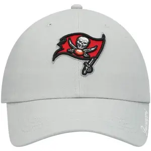 '47 Pewter Tampa Bay Buccaneers Miata Adjustable Cap - Gray