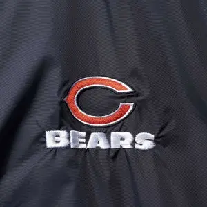 DUNBROOKE Chicago Bears Logo Legacy Stadium Full-zip Jacket
