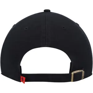 '47 Toronto Raptors Alternate Logo Team Clean Up Adjustable Cap - Black